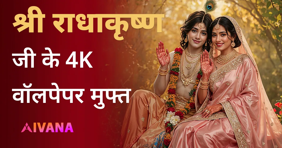 Shri Radha Krishna 4K Wallpapers for PC ️ - Aivana